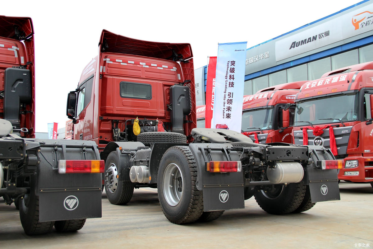 【图】福田 欧曼GTL 6系重卡 超能版 380马力 6X2牵引车(BJ4253SNFKB-XJ)_实拍图片_222011_卡车之家