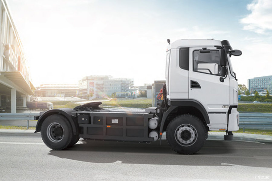 【图】比亚迪 Q1 31.5T 4X2 纯电动牵引车(BYD4180D8DBEV)_实拍图片_543607_卡车之家