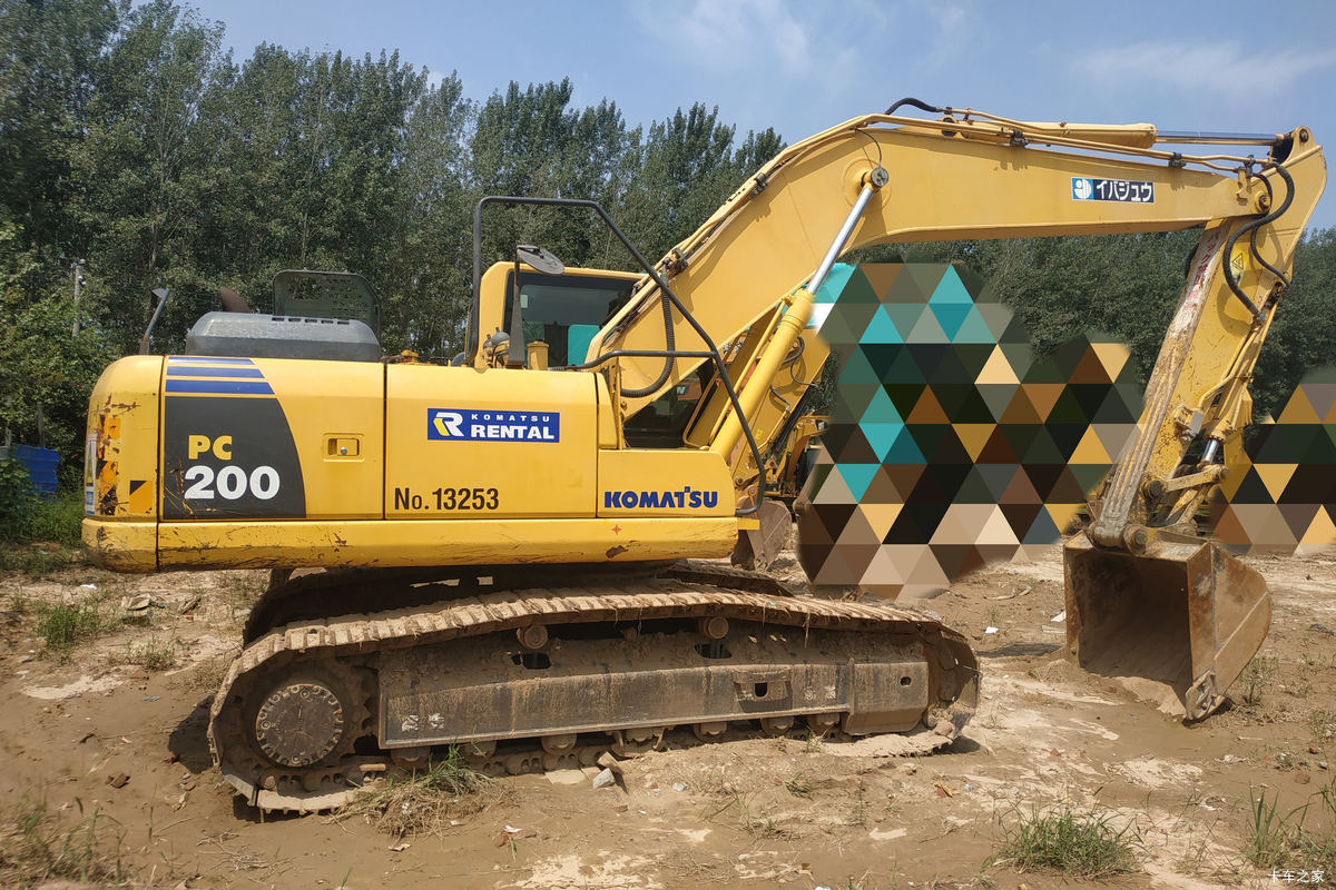 【图】小松 PC200-8N1履带式挖掘机_实拍图片_1016739_卡车之家