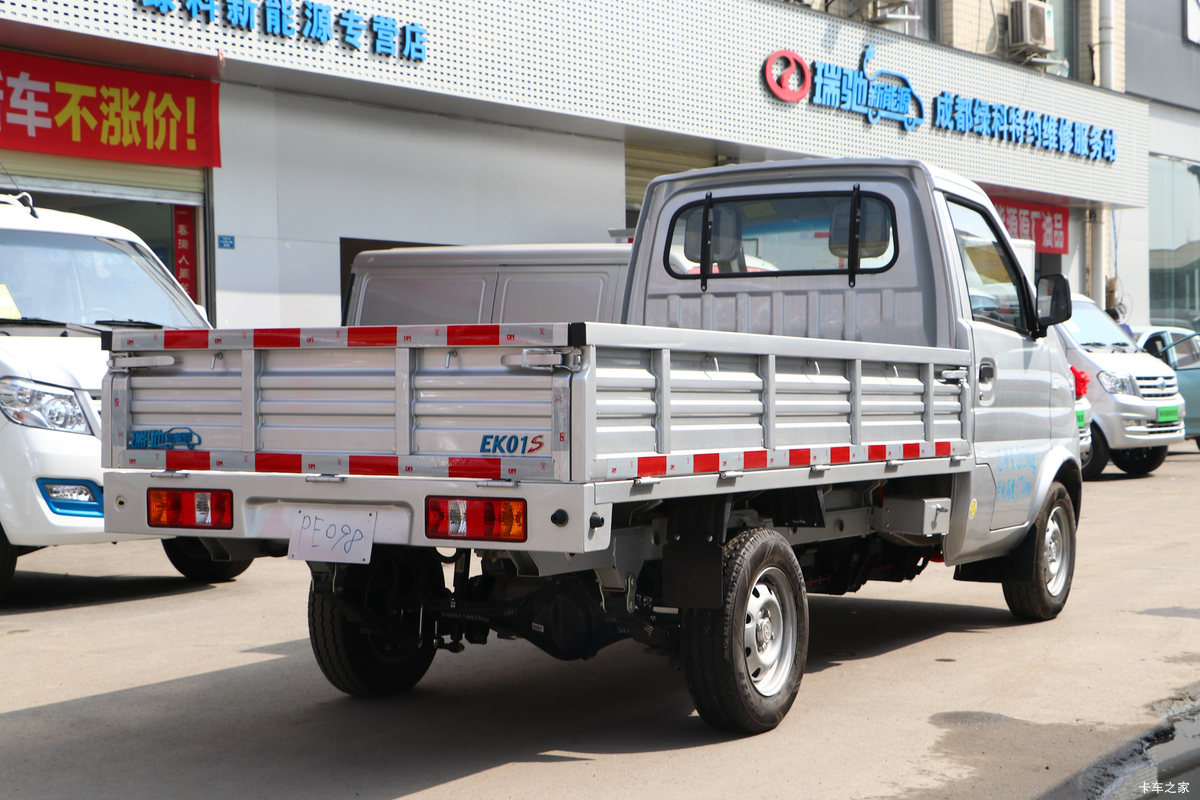 【图】瑞驰 EK01S 2021款 2.0T 2.7米单排纯电动栏板微卡(CRC1020DK-BEV)31.25kWh_实拍图片 ...