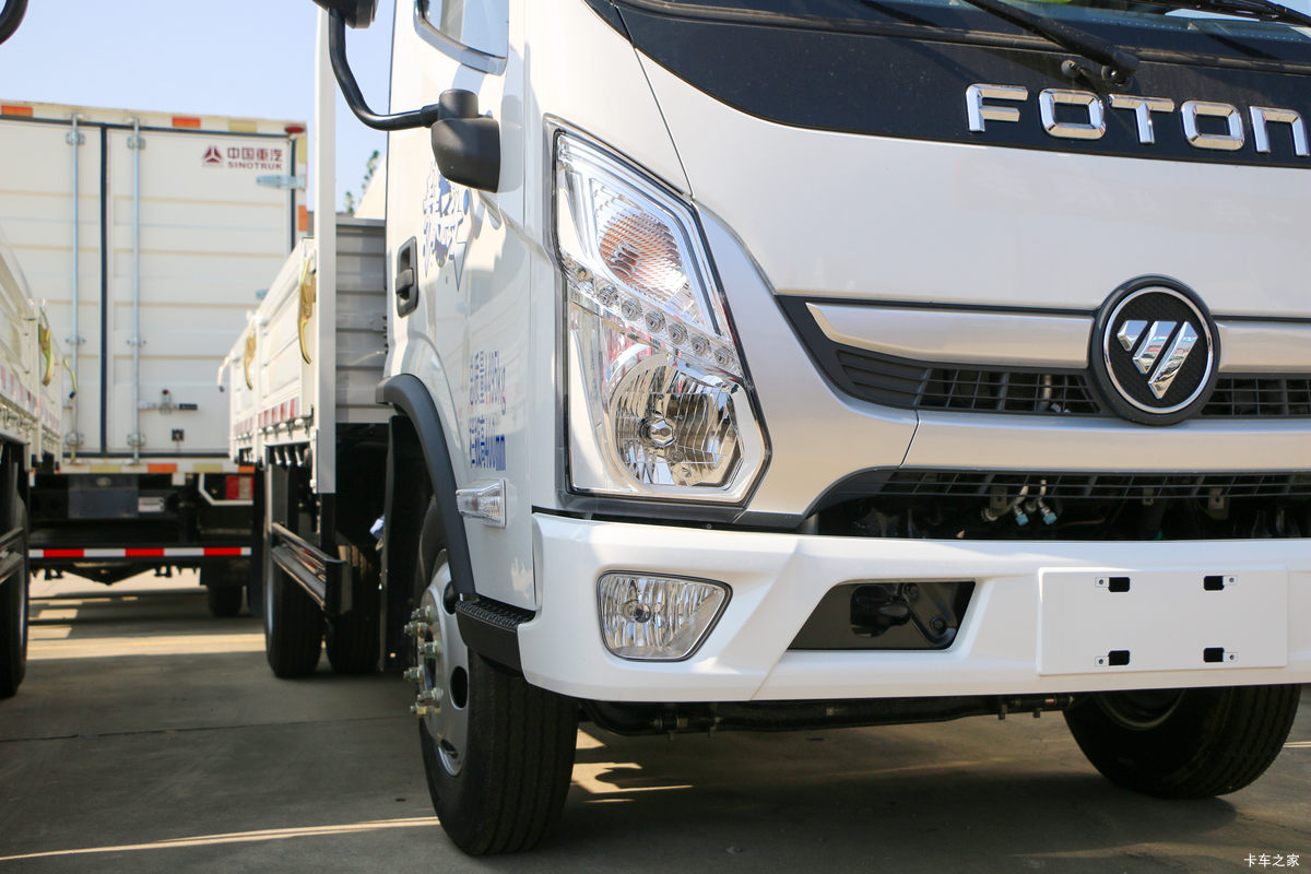 【图】福田 奥铃新捷运 青春无敌版 146马力 4.17米单排栏板轻卡(中体)(BJ1045V9JBA-AB8)_实拍图片_1753785_卡车之家