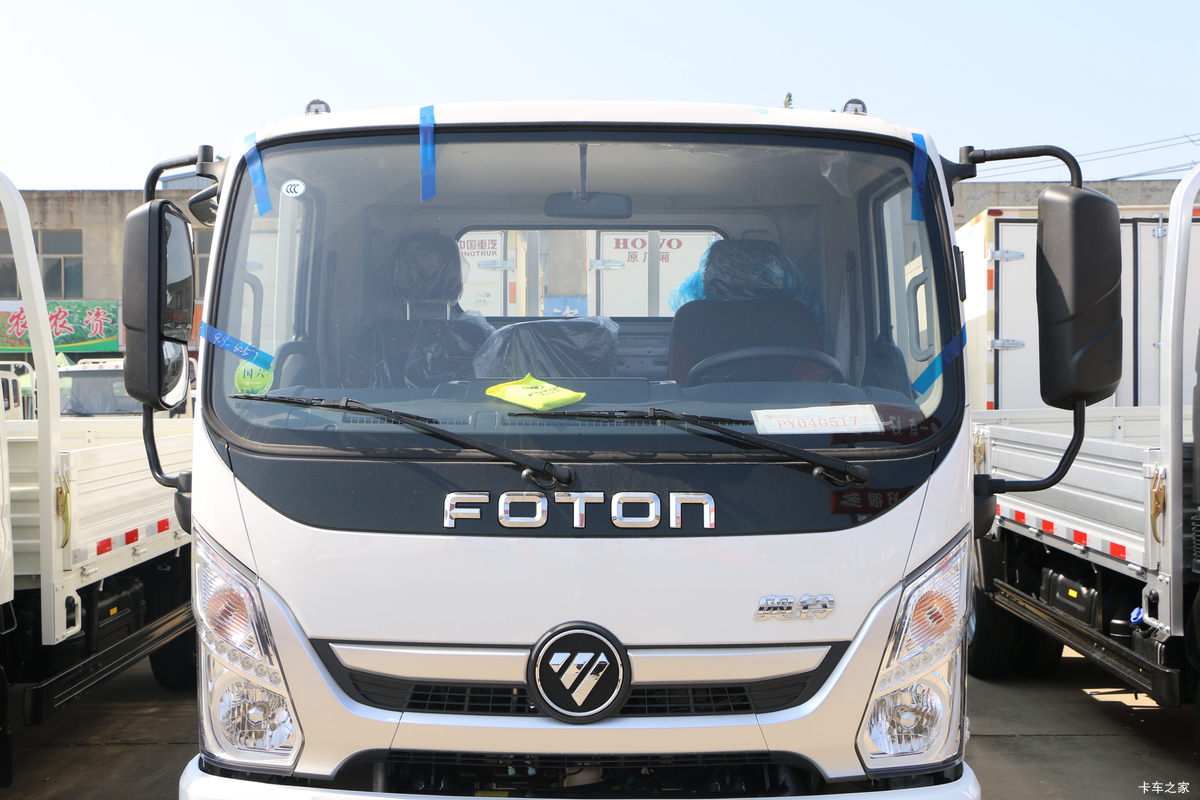 【图】福田 奥铃新捷运 青春无敌版 146马力 4.17米单排栏板轻卡(中体)(BJ1045V9JBA-AB8)_实拍图片_1753785_卡车之家