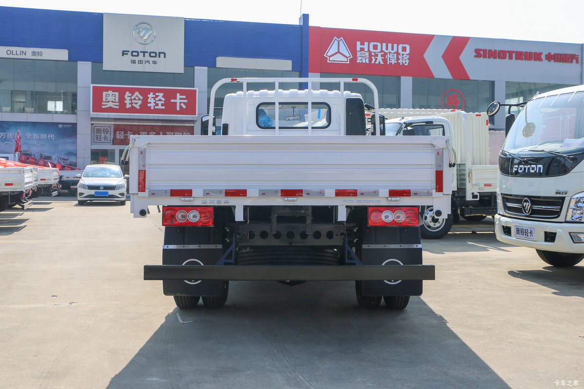【图】福田 奥铃新捷运 青春无敌版 146马力 4.17米单排栏板轻卡(中体)(BJ1045V9JBA-AB8)_实拍图片_1753785_卡车之家