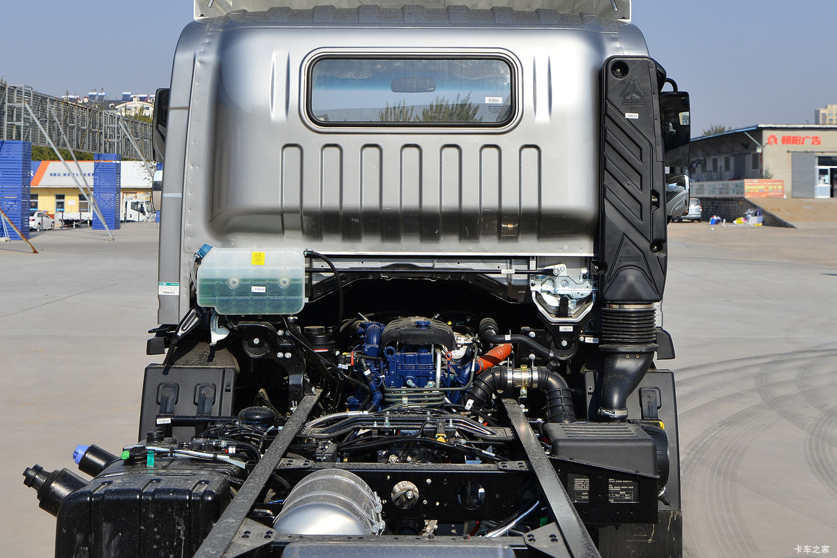 【图】中国重汽HOWO 悍将 170马力 4.15米单排仓栅式轻卡(万里扬8档)(ZZ5097CCYG3315F191)_实拍图片 ...