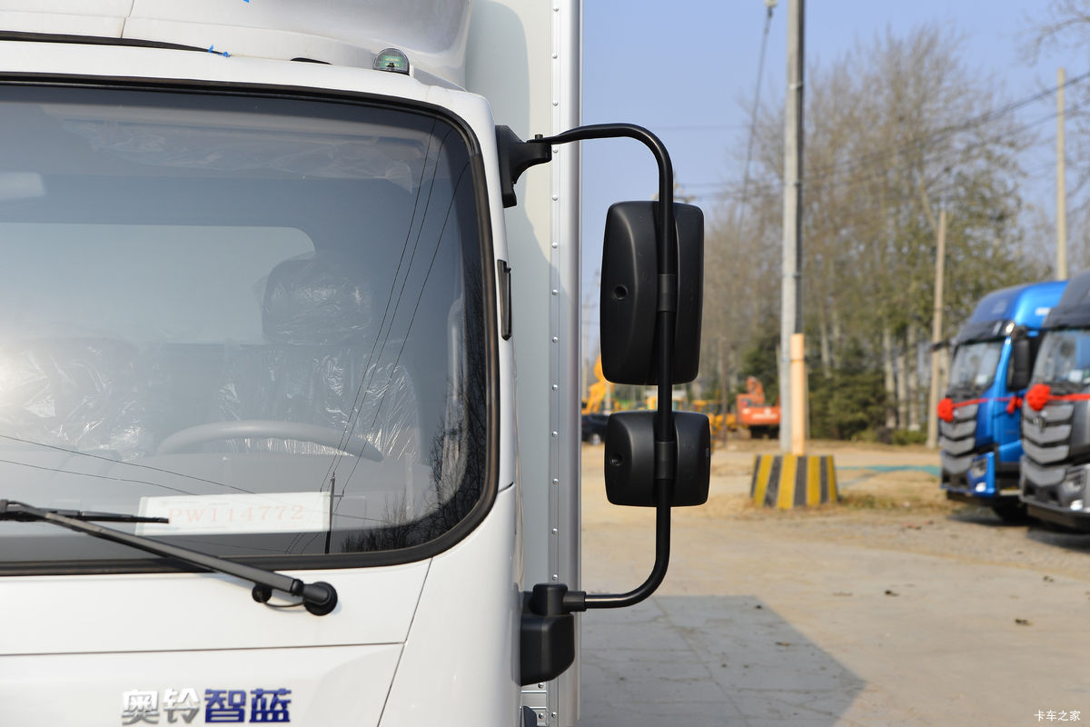 【图】福田奥铃 智蓝EL 4.5T 4.14米单排纯电动厢式轻卡81.14kWh_实拍图片_1812356_卡车之家