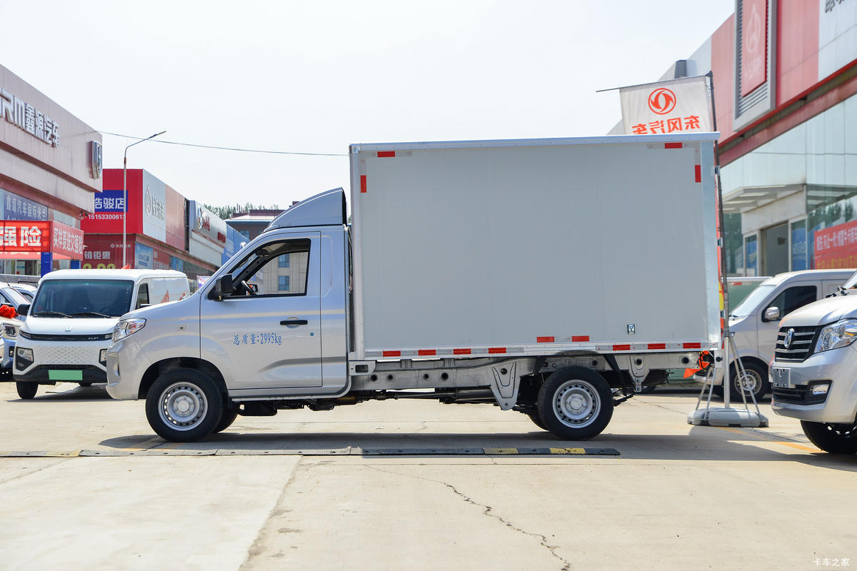 【图】东风小康 创富牛卡 LV0 1.6L汽油 122马力 3.07米单排厢式微卡_实拍图片_1917813_卡车之家