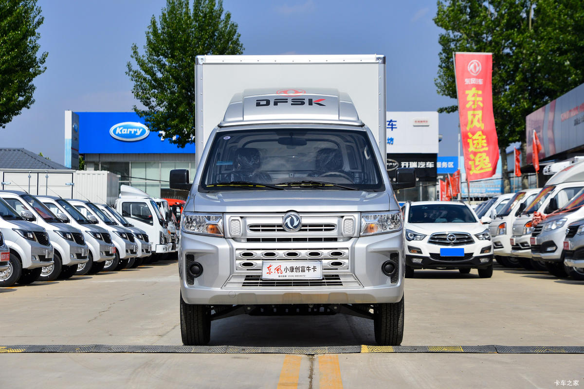 【图】东风小康 创富牛卡 LV0 1.6L汽油 122马力 3.07米单排厢式微卡_实拍图片_1917813_卡车之家