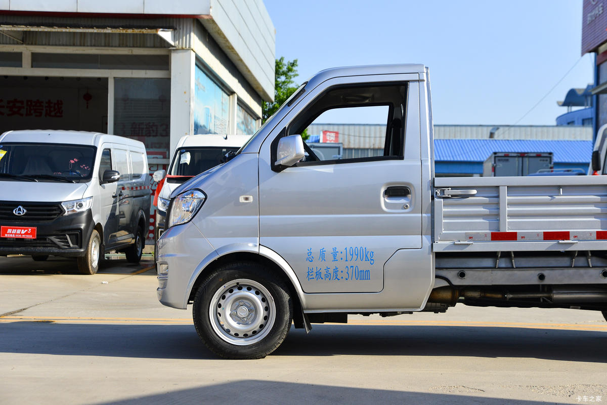 【图】东风小康 K01L 2022款 1.3L 92马力 汽油 2.7米单排栏板微卡(国六)(DXK1021TK6H7)_实拍图片 ...