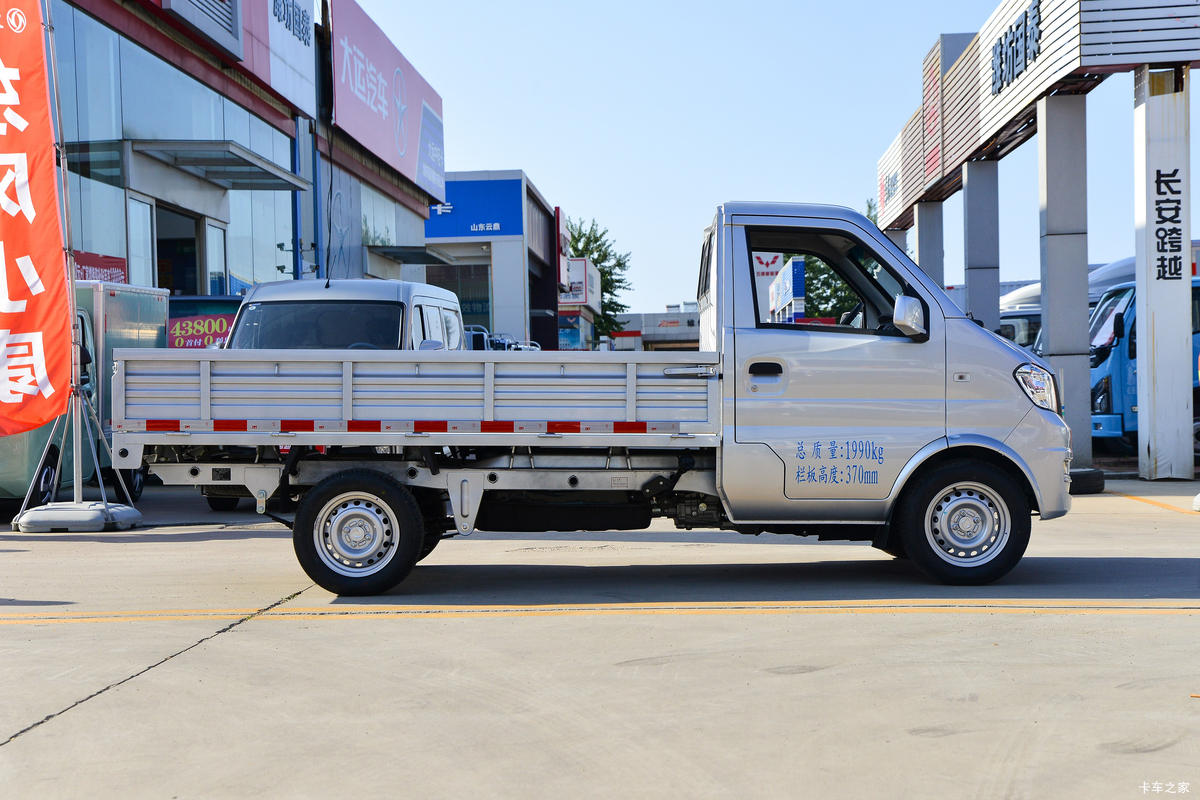 【图】东风小康 K01L 2022款 1.3L 92马力 汽油 2.7米单排栏板微卡(国六)(DXK1021TK6H7)_实拍图片 ...