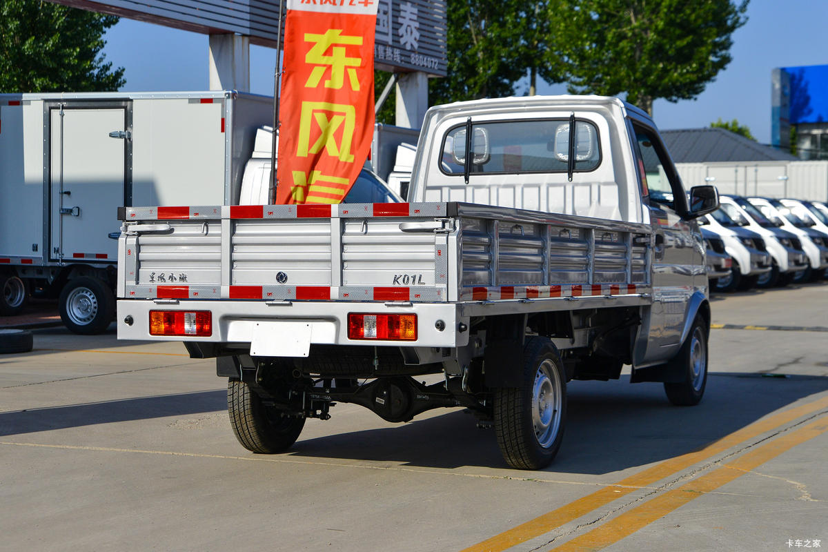 【图】东风小康 K01L 2022款 1.3L 92马力 汽油 2.7米单排栏板微卡(国六)(DXK1021TK6H7)_实拍图片 ...