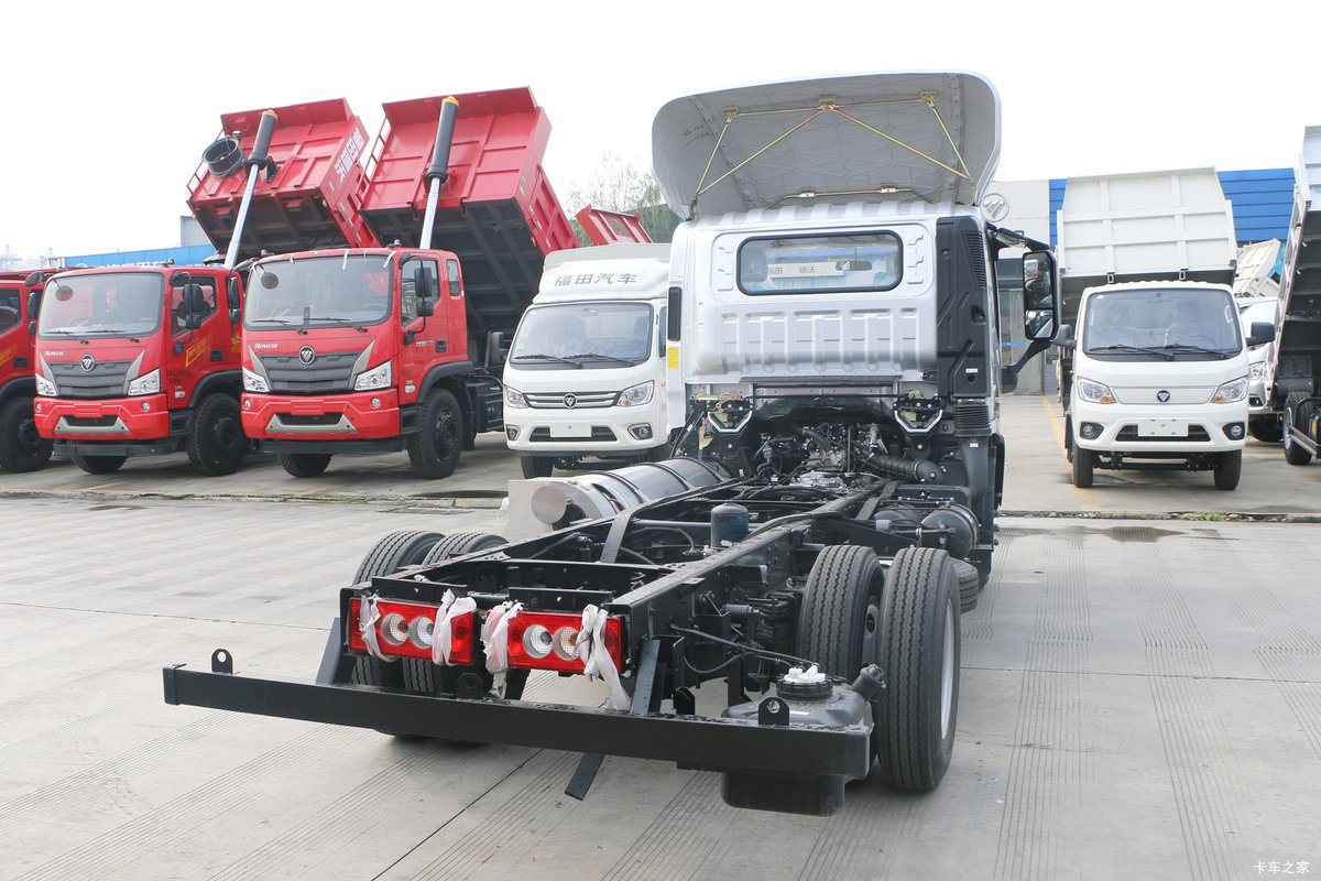 【图】福田 时代领航大G 2L 150马力 LNG 4.2米单排仓栅式轻卡_实拍图片_2005220_卡车之家