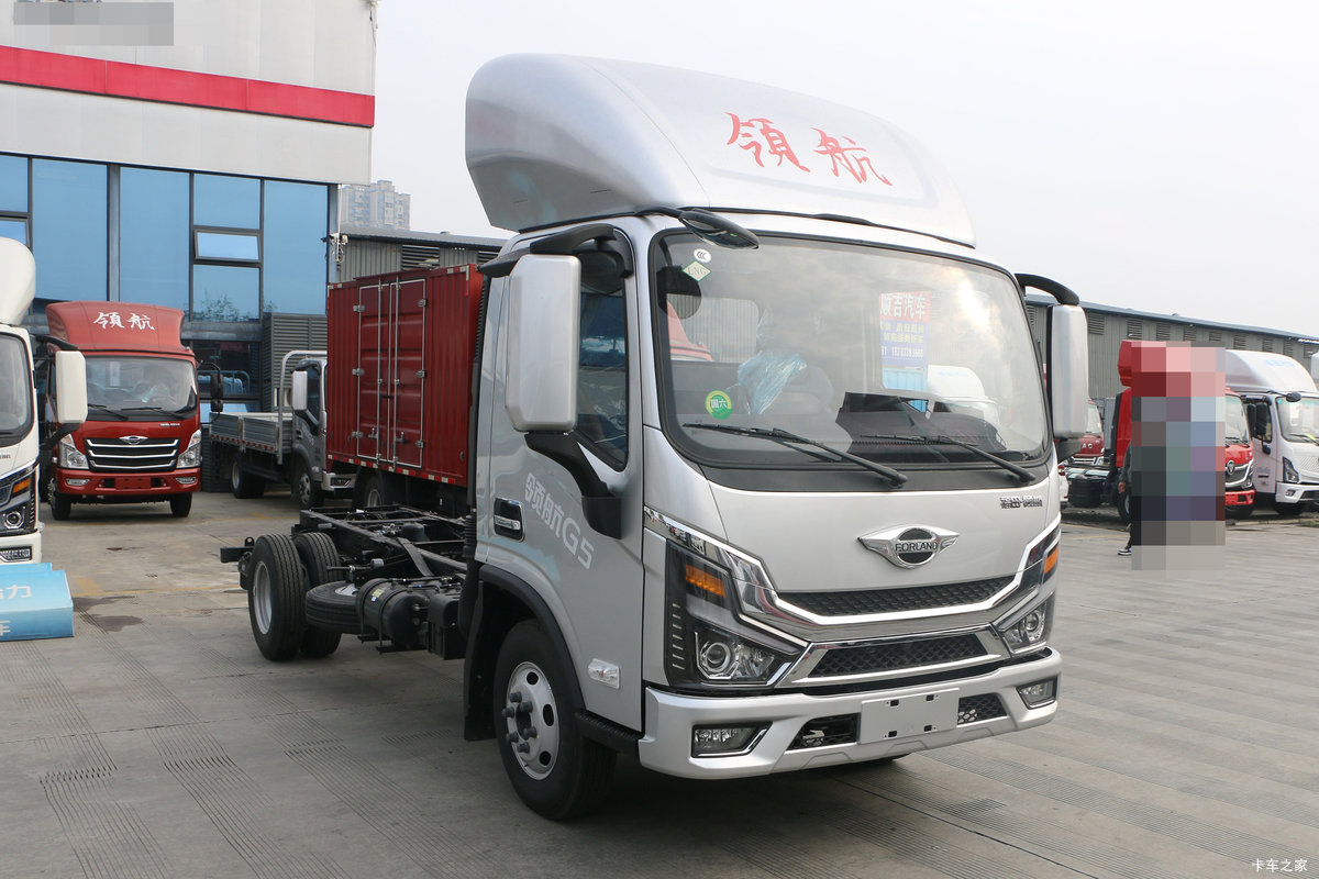 【图】福田 时代领航大G 2L 150马力 LNG 4.2米单排仓栅式轻卡_实拍图片_2005220_卡车之家