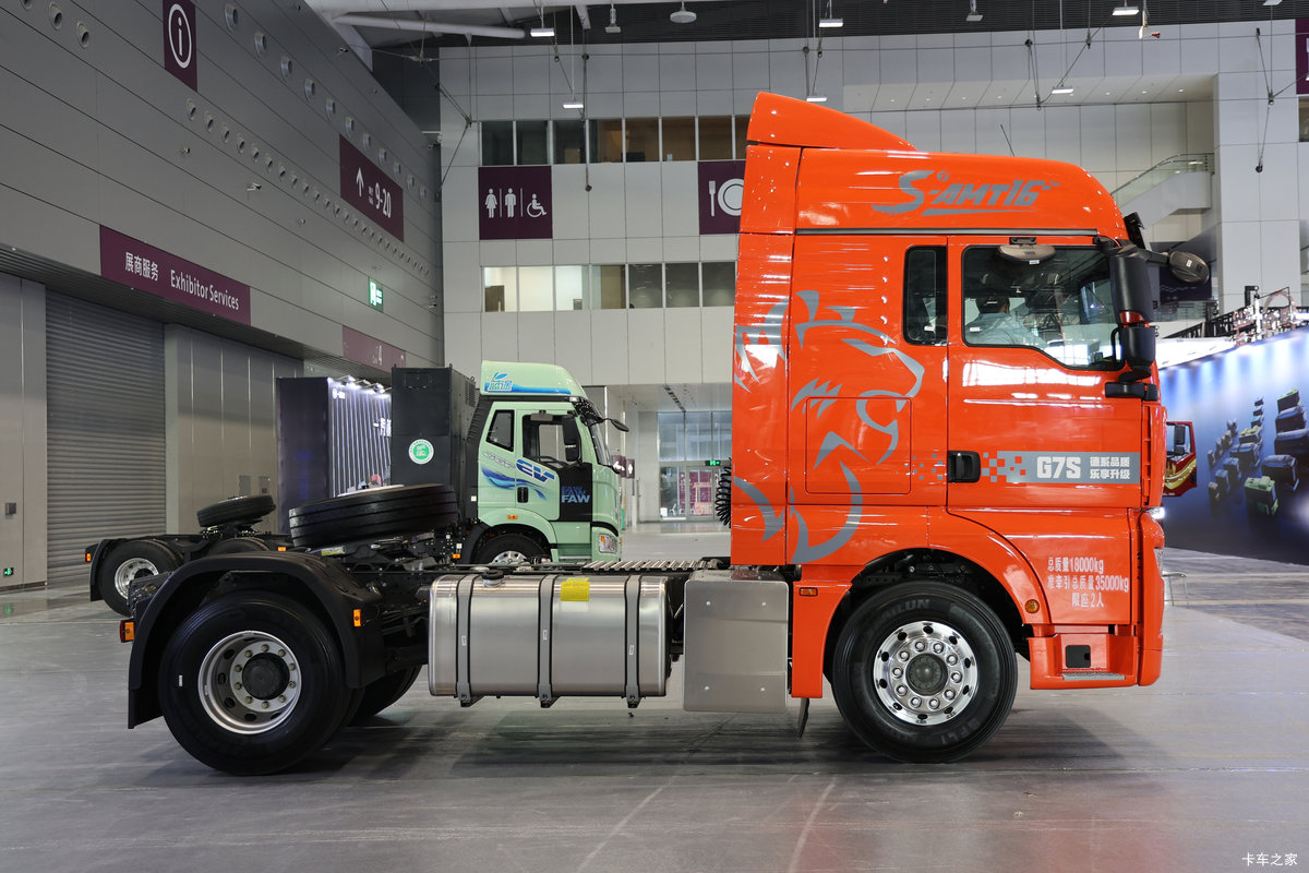 【图】重汽汕德卡SITRAK G7S 13L柴油 540马力 4X2 AMT自动档牵引车_实拍图片_4011285_卡车之家