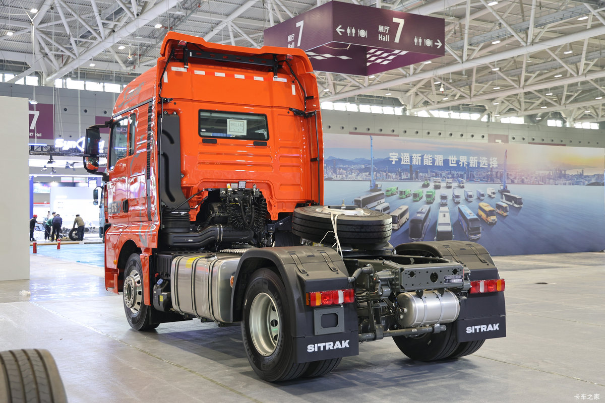 【图】重汽汕德卡SITRAK G7S 13L柴油 540马力 4X2 AMT自动档牵引车_实拍图片_4011285_卡车之家