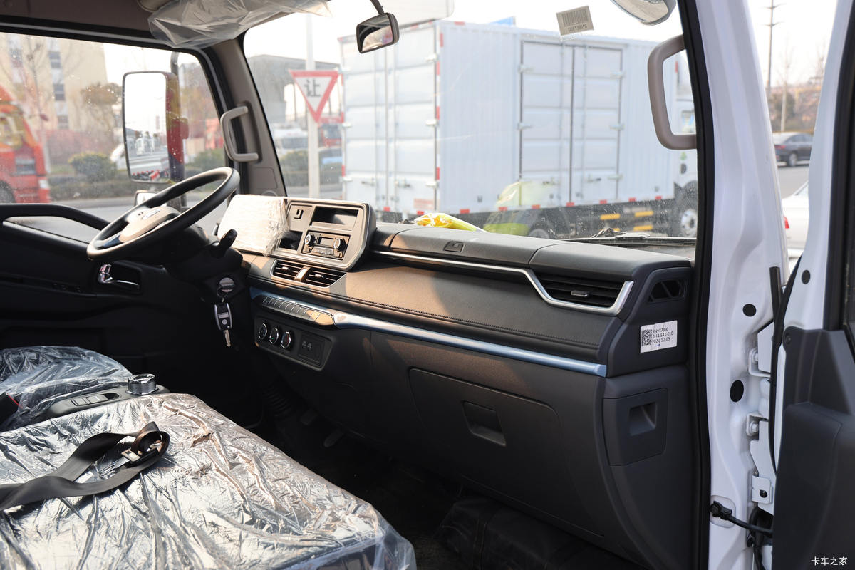 【图】东风凯普特 EV360 4.5T 4.19米单排纯电动仓栅式轻卡100.46kWh_实拍图片_4015195_卡车之家