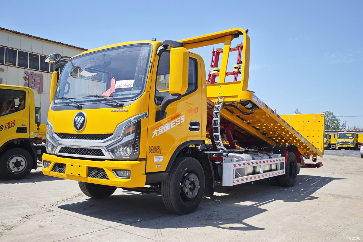 【图】福田瑞沃 大金刚ES5 PRO 163马力 4X2 2.5L柴油 清障车_实拍图片_4058228_卡车之家